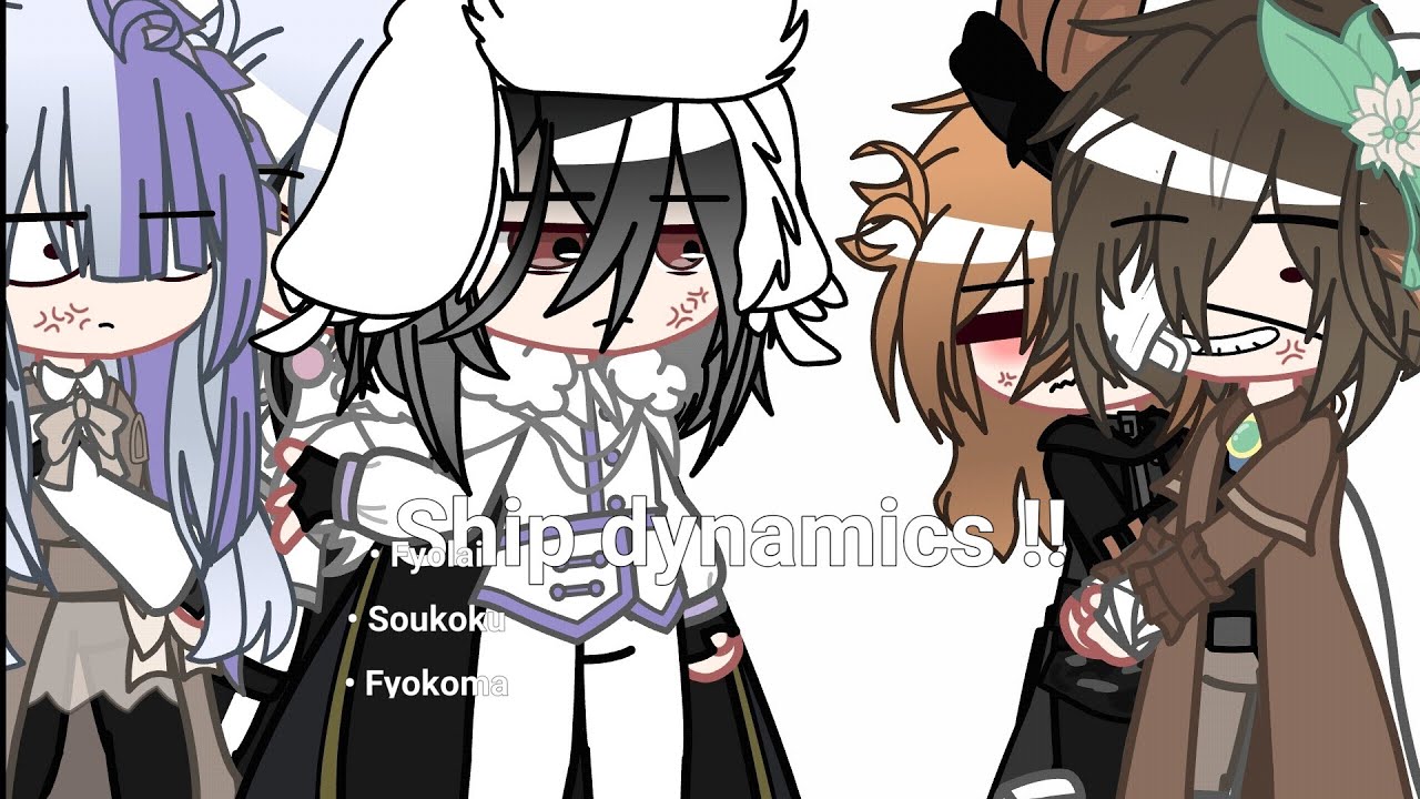 FAV SHIPS WITH THEIR DYNAMICS !! / Fyolai | Soukoku | Fyokoma | BSD ...