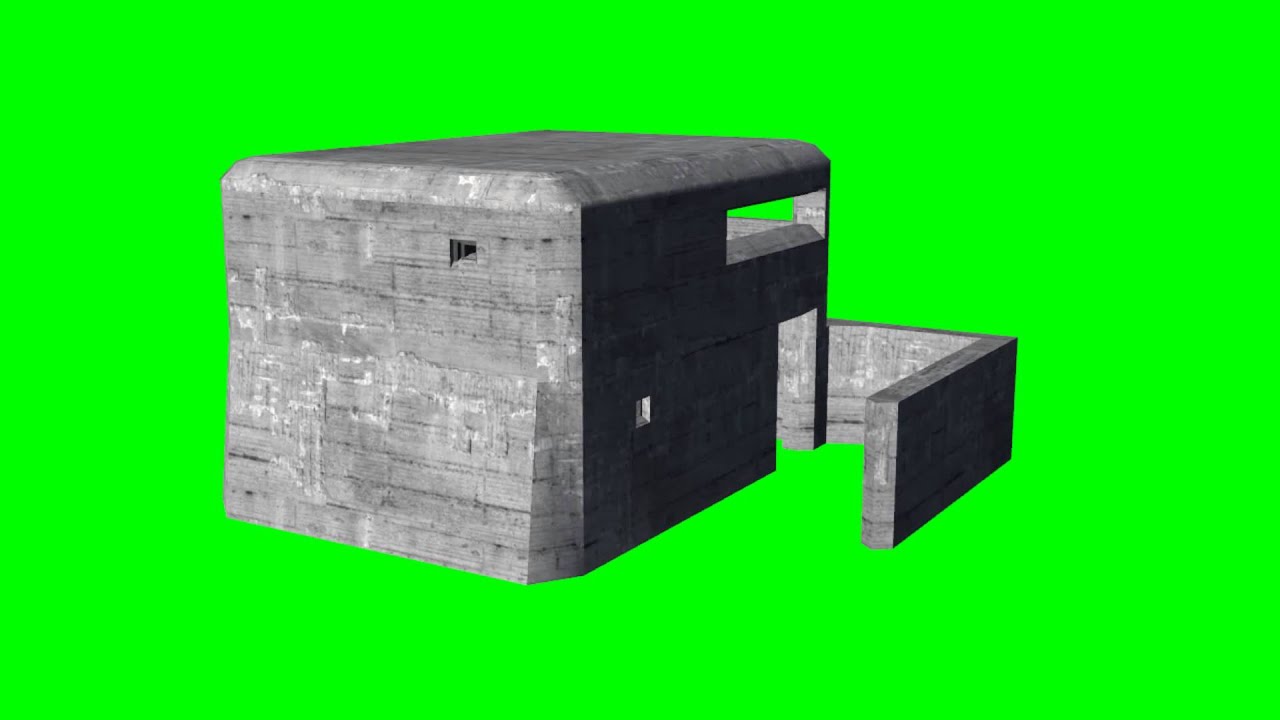 bunker - green screen effect - YouTube