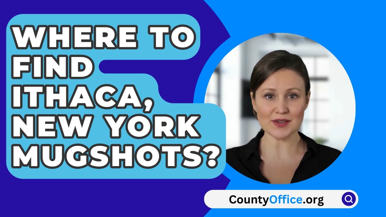 Where To Find Ithaca, New York Mugshots? - CountyOffice.org - YouTube