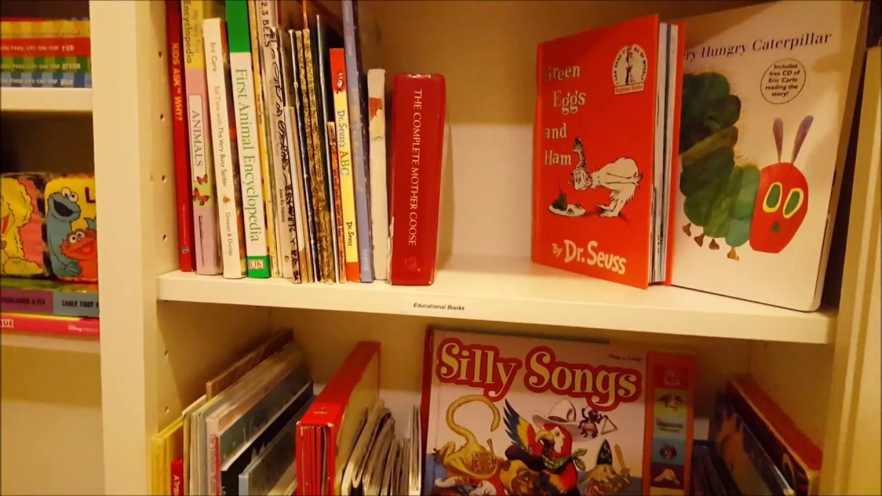 How To Organize Children's Books by Category - YouTube