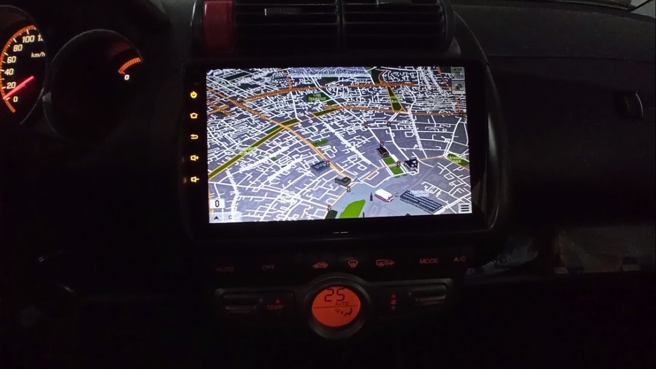 Honda Jazz 2006 9" Android Navigation & Rear Parking Camera - YouTube
