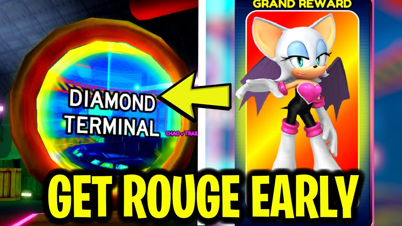 HOW TO UNLOCK ROUGE THE BAT EARLY IN ROUGE HEIST EVENT UPDATE IN SONIC ...
