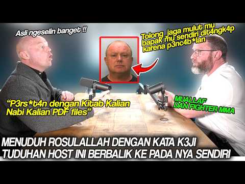 Salah Undang Lawan, Pria (Ngakunya Atheis) Gak Berkutik Debat Lawan Muallaf !!