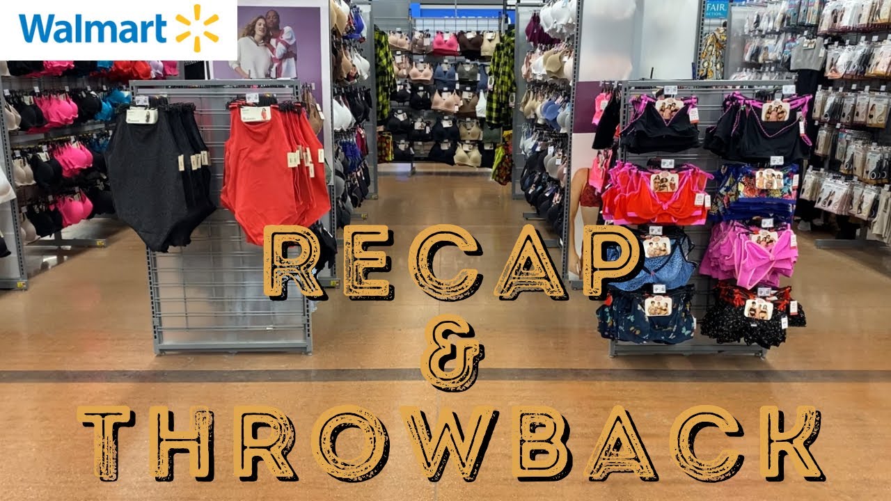 💛SHOWING ALL THE NEW WALMART UNDERGARMENTS THIS MONTH‼️WALMART SHOP ...