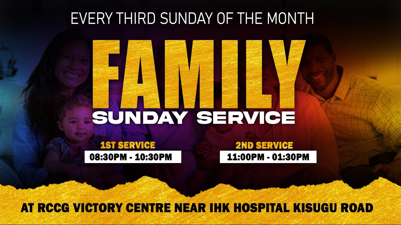 FAMILY SUNDAY 1ST SERVICE 19TH NOVEMBER, 2023 - YouTube