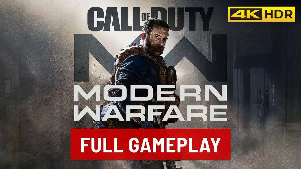 Call of Duty: Modern Warfare - No Death Full Gameplay Walkthrough [4K ...