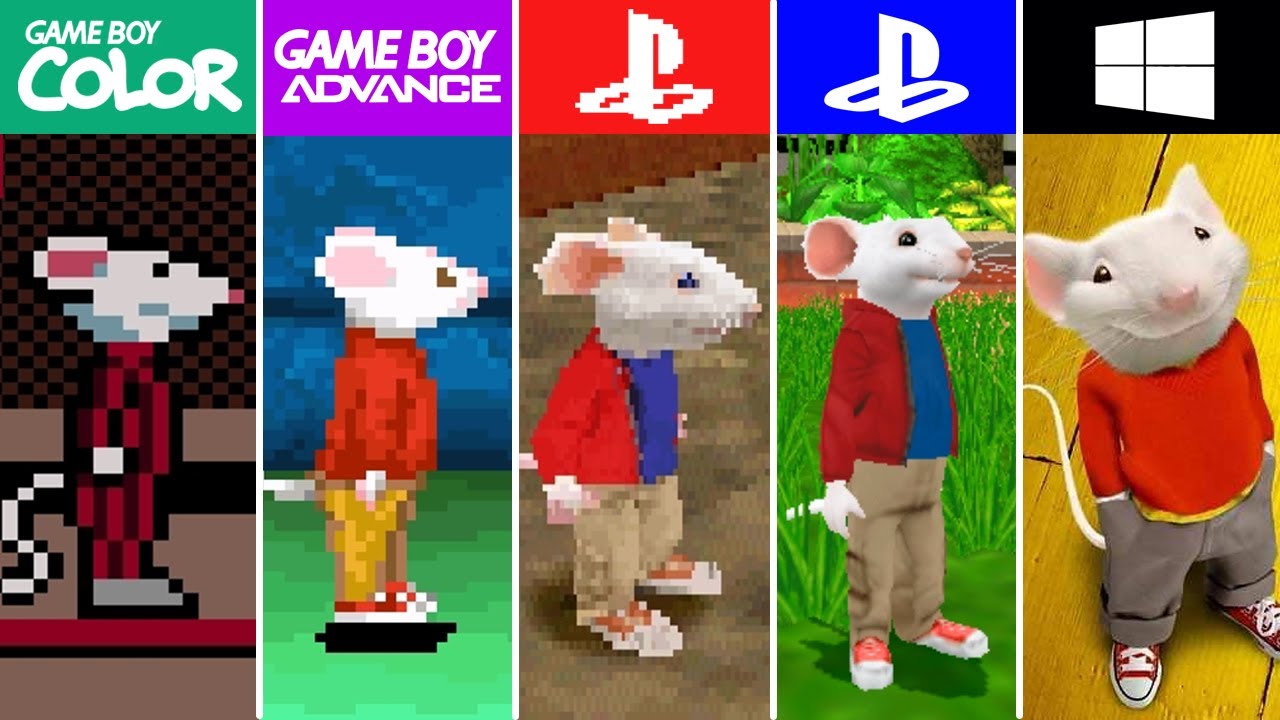 Evolution Of Stuart Little Games (2001-2005) - YouTube