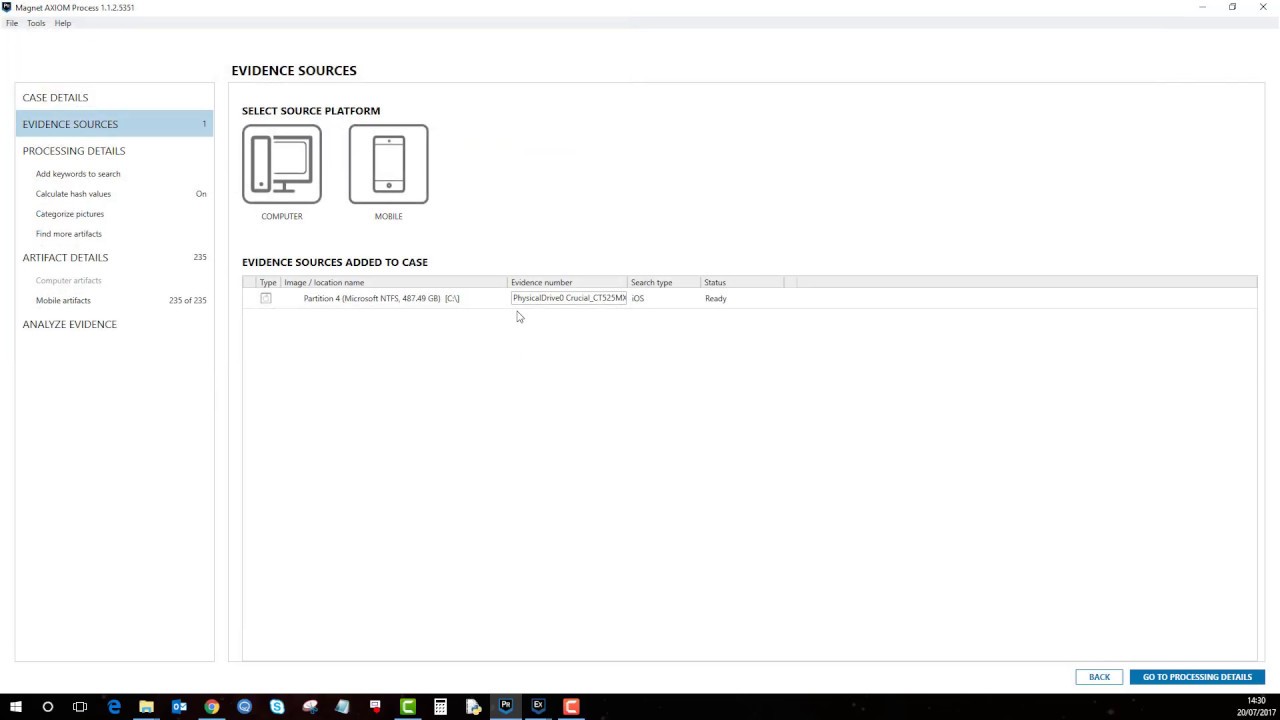 Magnet AXIOM Adding iPhone Backups - YouTube