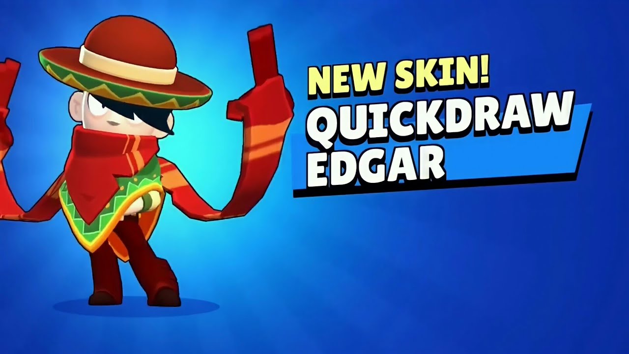 QUİCKDRAW EDGAR - HIZLI SİLAHŞOR EDGAR - Brawl Stars - YouTube
