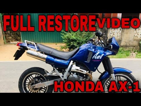 Honda AX-1 bike full restore #Honda AX1 250cc# ax1# 2021#bike #new bike ...