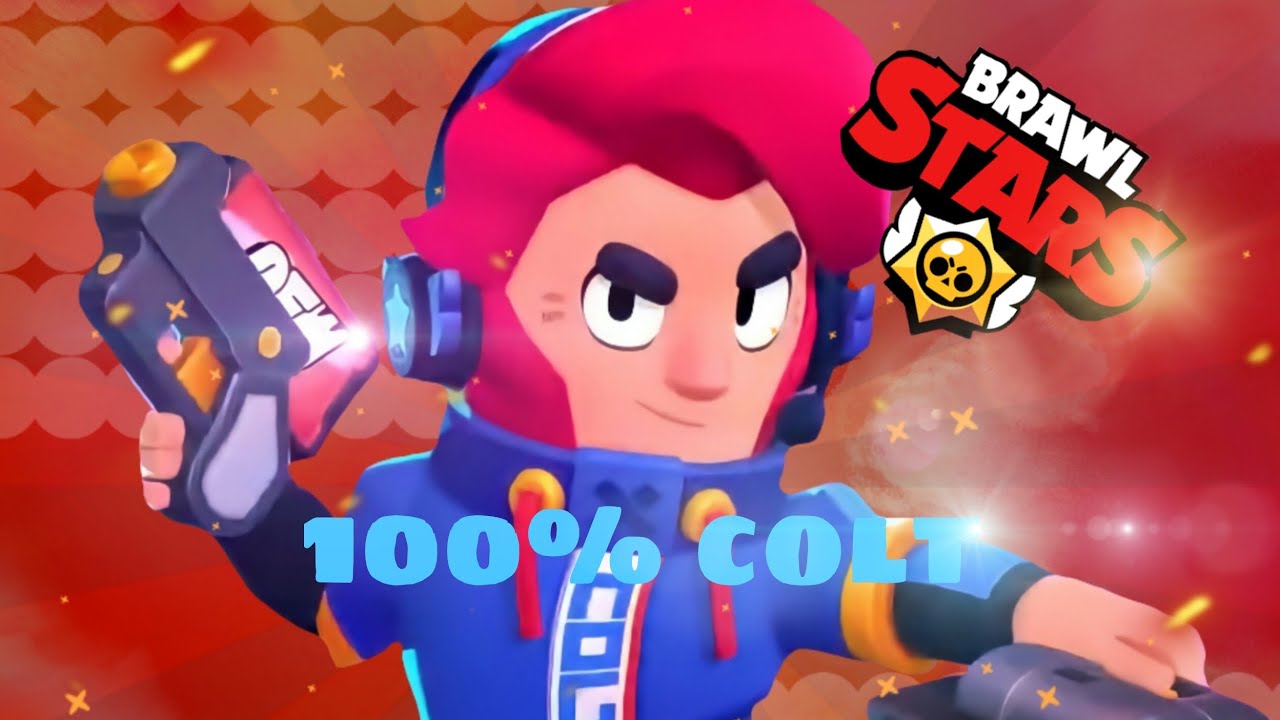 100% colt - Brawl stars - #4 ( star power and gadjet ) - YouTube
