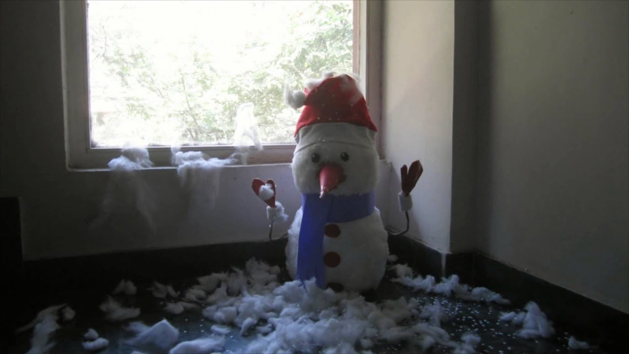 Snowman Stop Motion Animation - YouTube