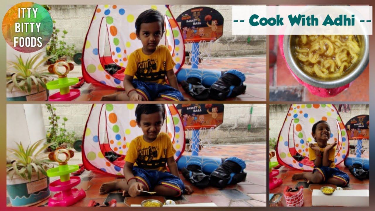 Itty Bitty Foods | Cook with Adhi | Kids cooking in tamil | Miniature ...