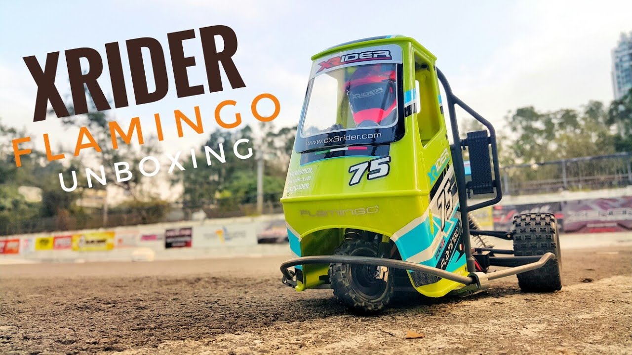 X-Rider 1/8 Flamingo Unboxing 火鳥嘟嘟 特技三輪車 開箱 (中文 粵語) - YouTube