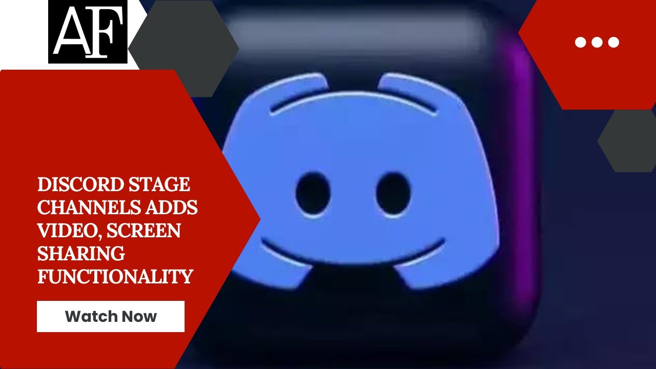 Discord Stage Channels adds video, screen sharing functionality - YouTube