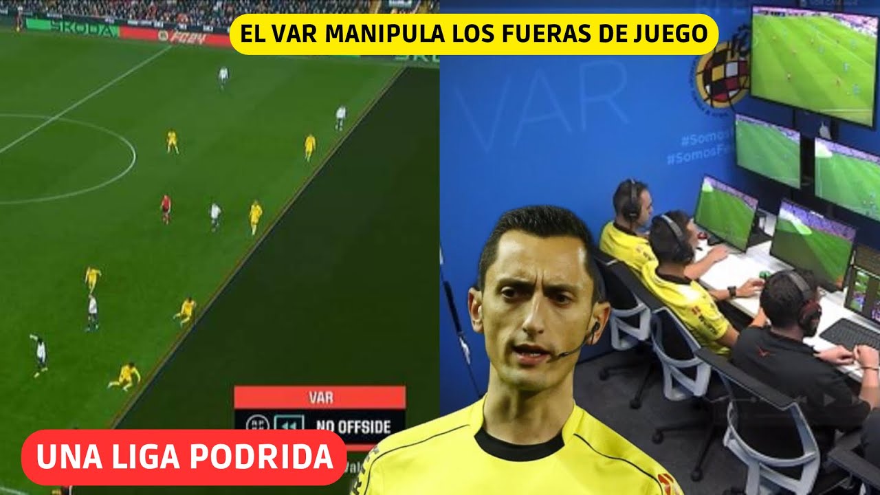 🚨 ESCANDALO! EL VAR MANIPULA LAS LINEAS DEL FUERA DE JUEGO! NUEVOS ...