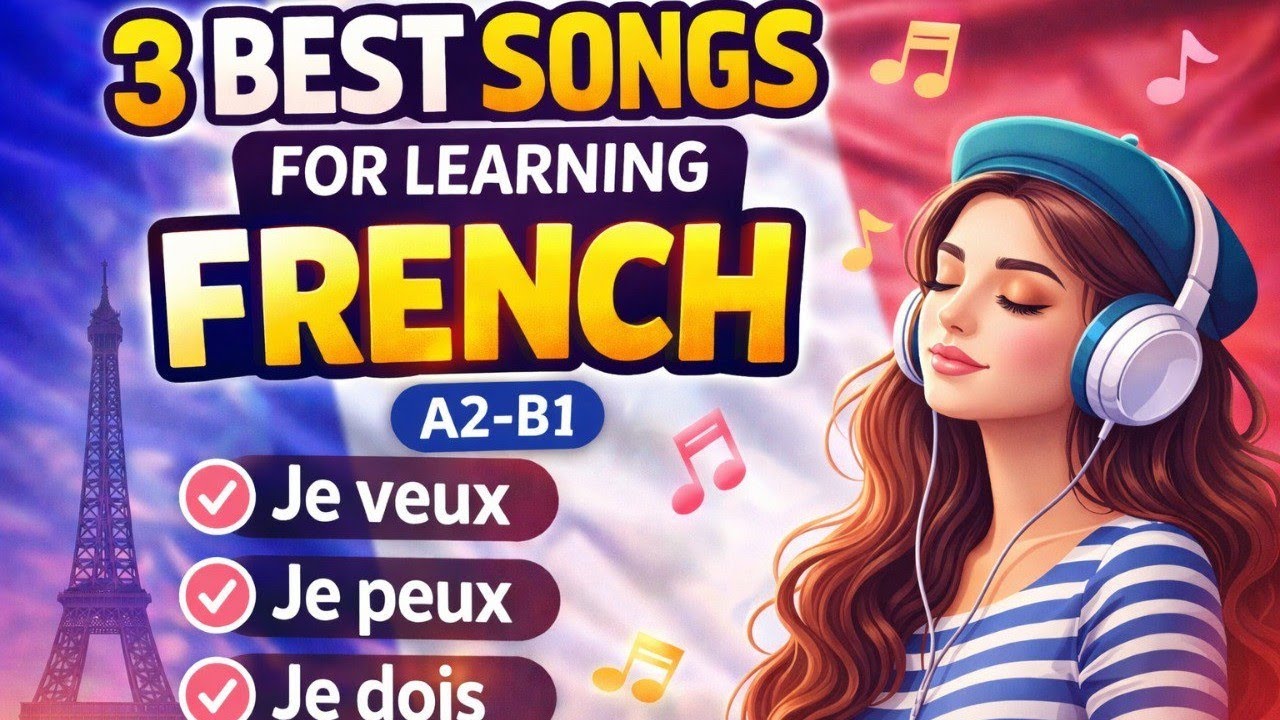 Learn French through powerful songs with lyrics & English subtitles # ...