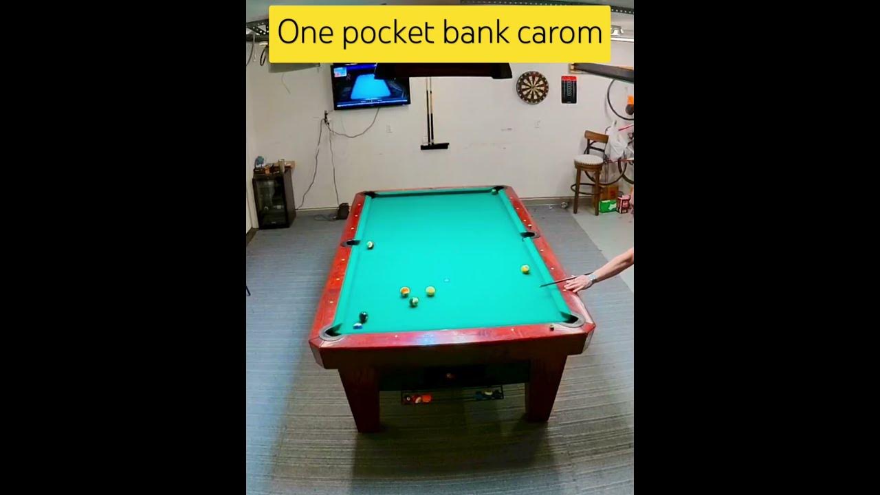 One pocket bank carom. #onepocket #billiardspool #trickshot #efrenreyes #tonychohan #highlight ...