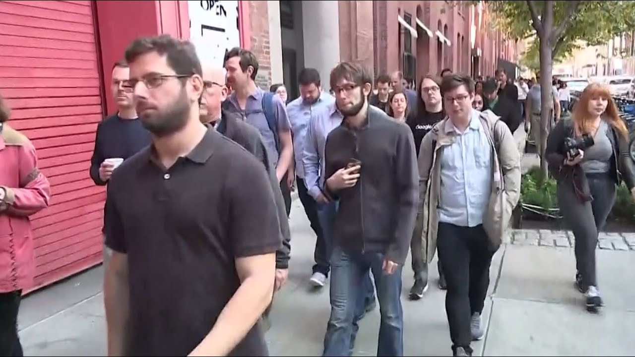 Google employees walk out in protest over alleged sexual harassment ...