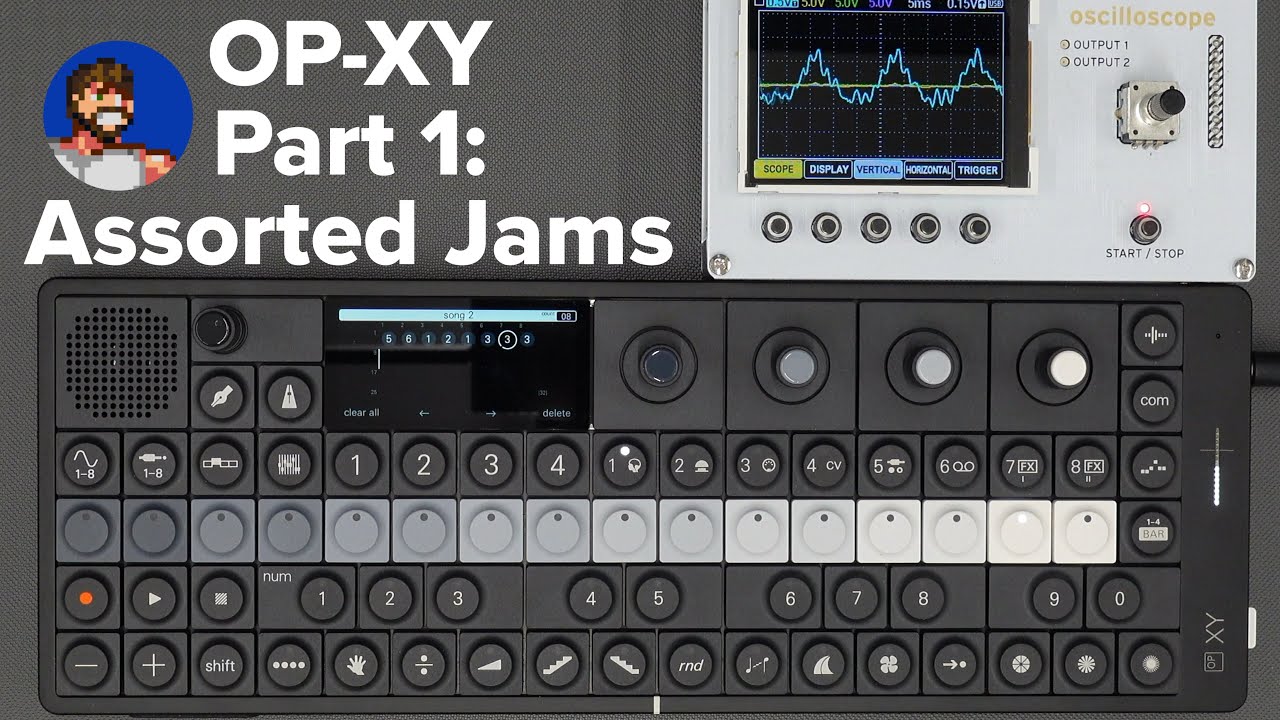 1 Week of OP-XY - Part 1: Jams - YouTube