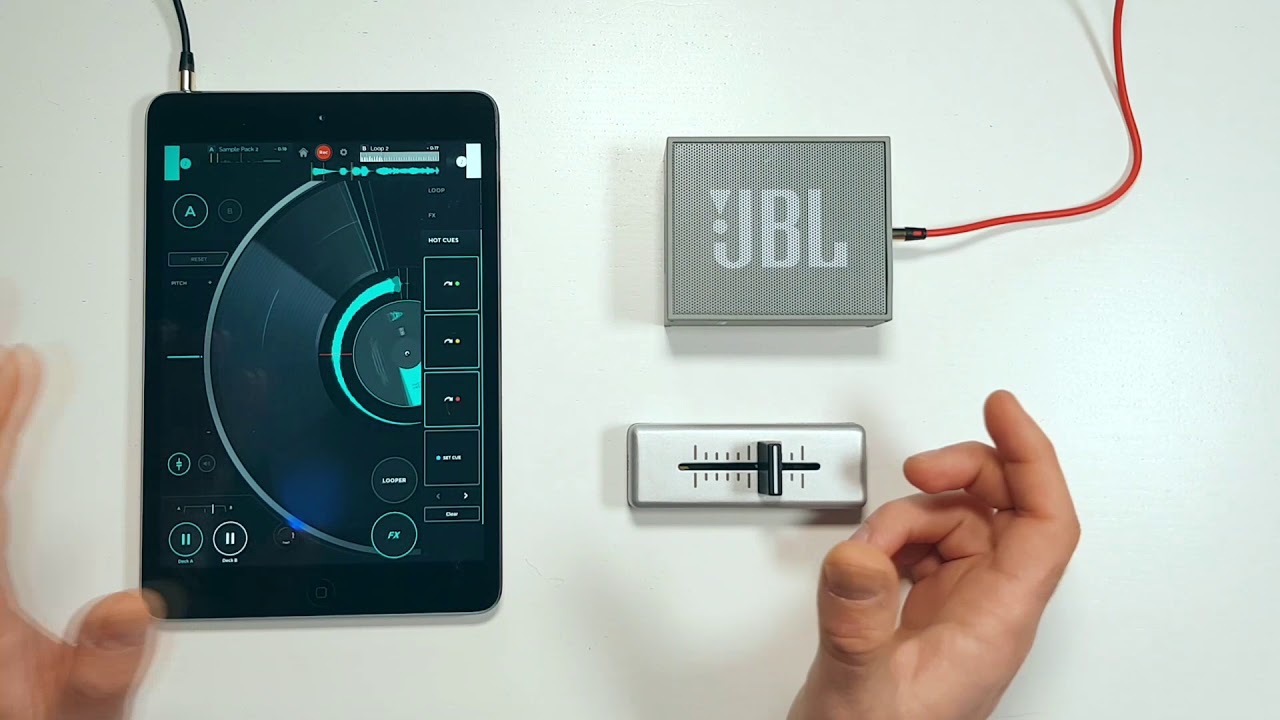 Test MixFader, le crossfader connecté ! (Scratch Demo) - YouTube