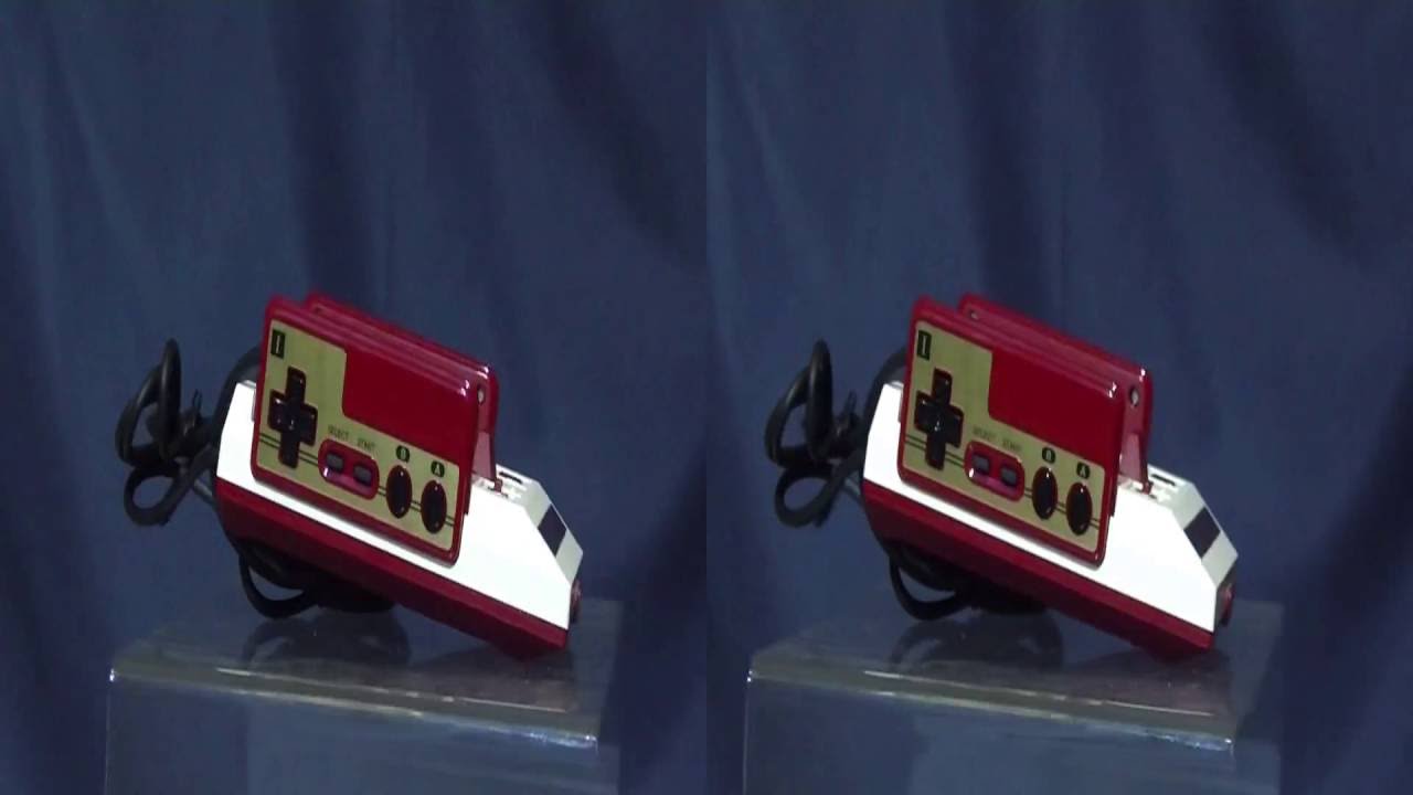 Nintendo Classics Mini Famicom size comparison (3D) - YouTube