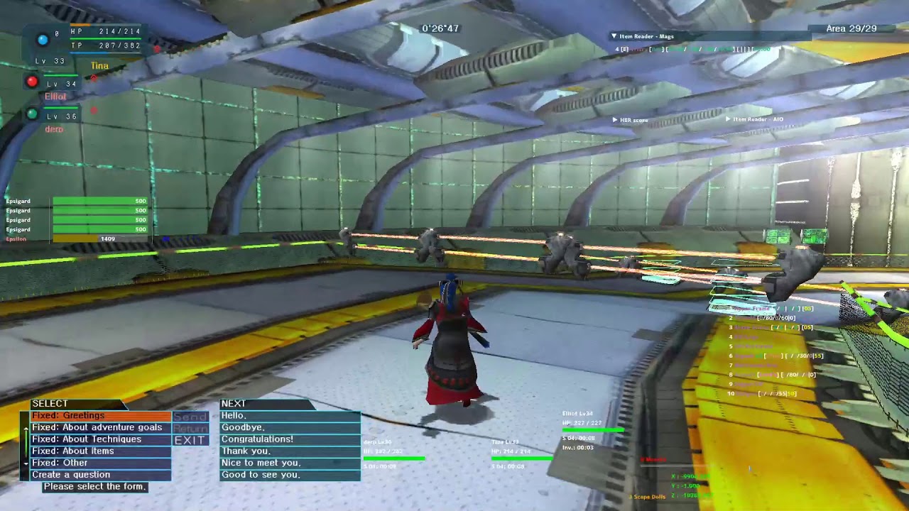 PSOBB Ephinea Challenge E2: FOmarl, FOnewem, & HUcaseal Run - Stages 2 ...