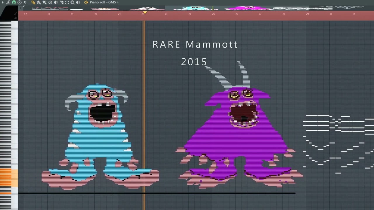 What Evolution of Mammott Sounds Like - MIDI Art - YouTube