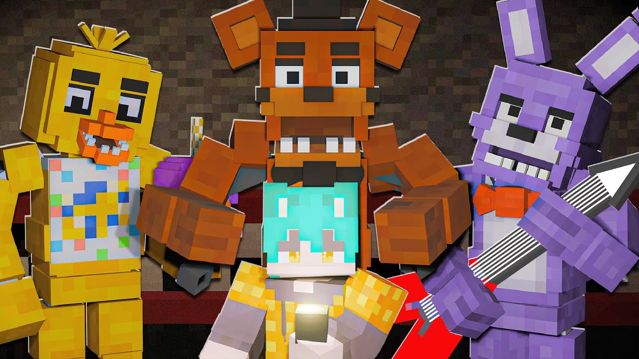 I Beat FNAF, But Its Coded into Minecraft! - YouTube