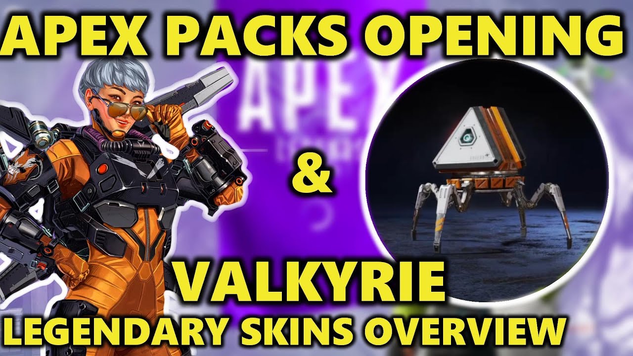 Apex Packs Opening - Apex Legends Season 9 - Valkyrie - Legendary skins ...