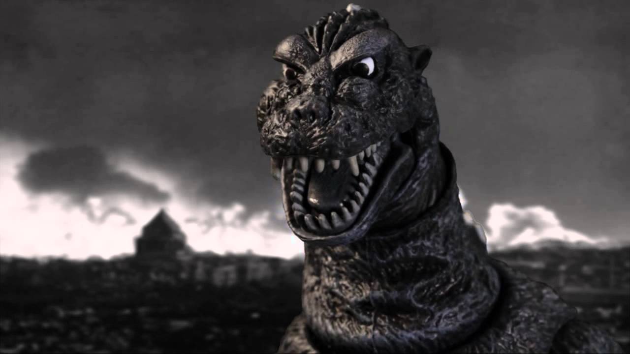 NECA Godzilla 1954 Stop Motion Test - YouTube