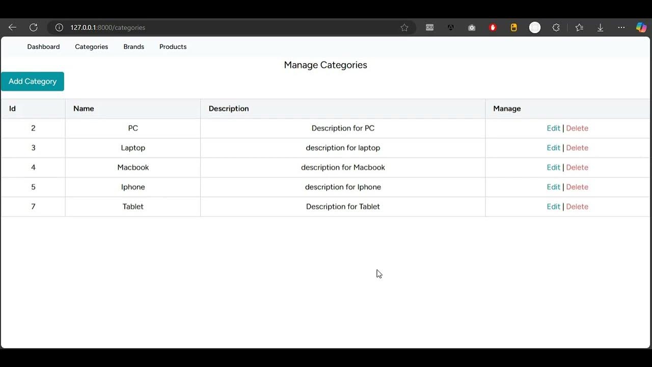 Bài 11: CRUD Categories | Laravel API + Vuejs Frontend - YouTube