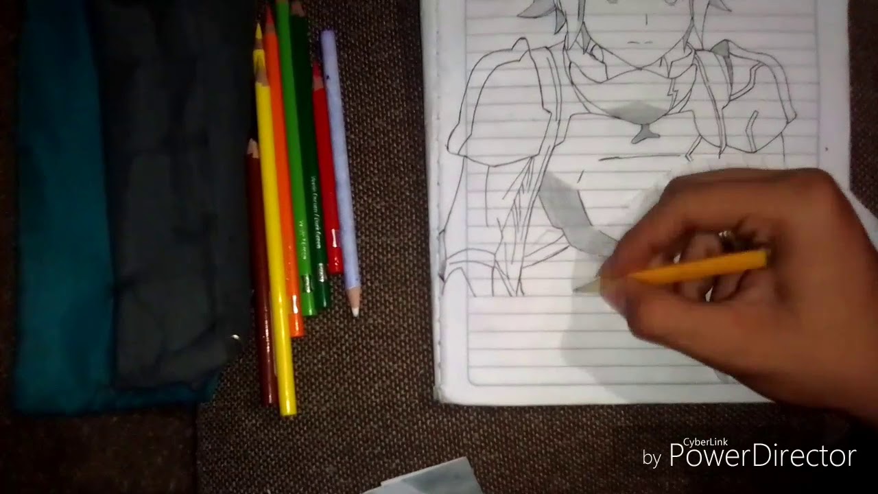 Speed Drawing/ Bell Cranel/ Danmachi - YouTube
