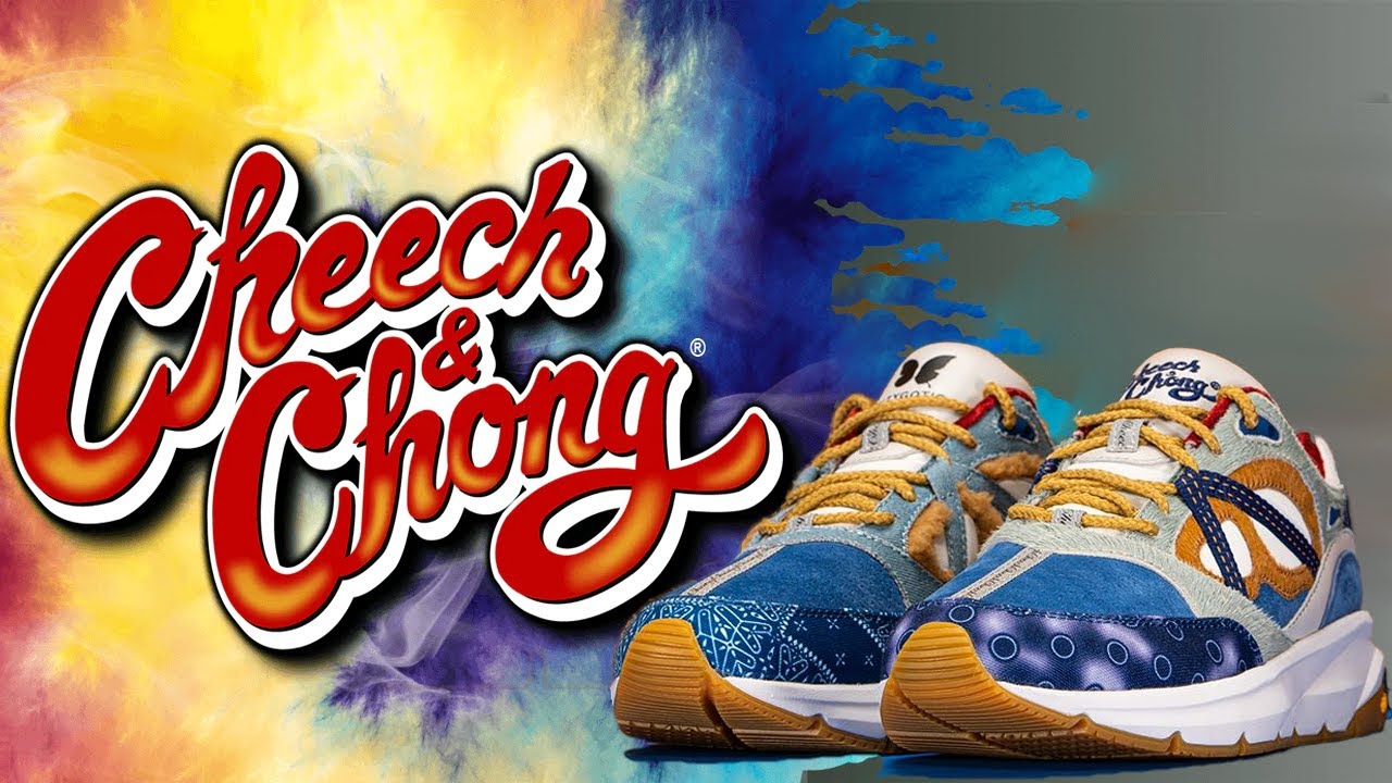 WOW something different Cheech & Chong Sneakers - YouTube