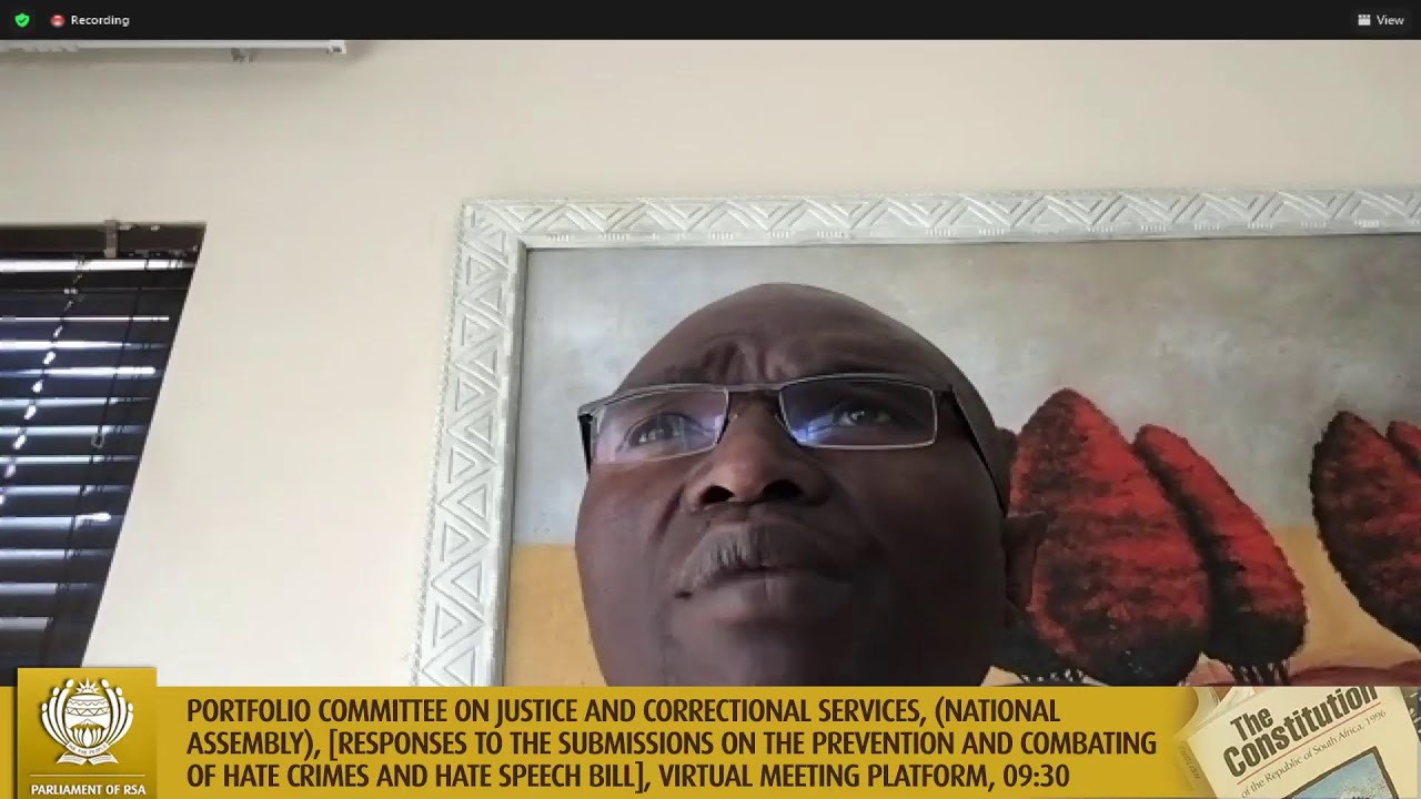 Portfolio Committee on Justice and Correctional Services, 09 September ...