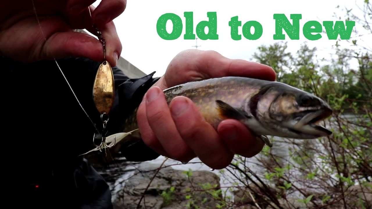 Can this gold fishing spoon catch fish?! ( Old to New ) - YouTube