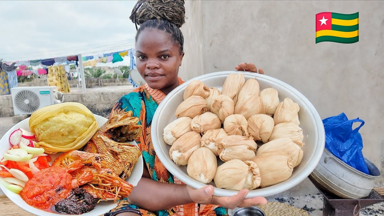 How to make Authentic Togolese kom from scratch. Traditional African ...