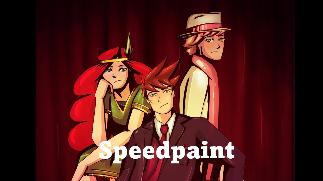 Fancy Trio Speedpaint - YouTube
