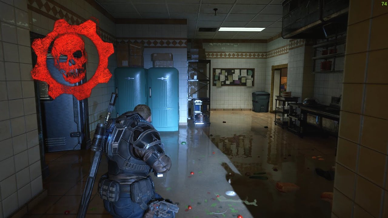 Far from action, horror moments GEARS 5 2K ULTRA 60FPS - YouTube