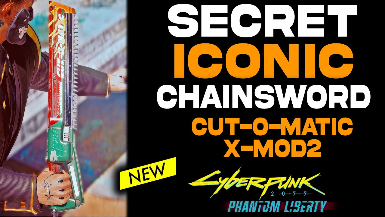 New SECRET Iconic Chainsword CUT O MATIC X MOD2 Location Guide ...
