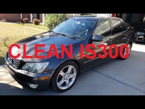 My new SUPER clean IS300 - YouTube