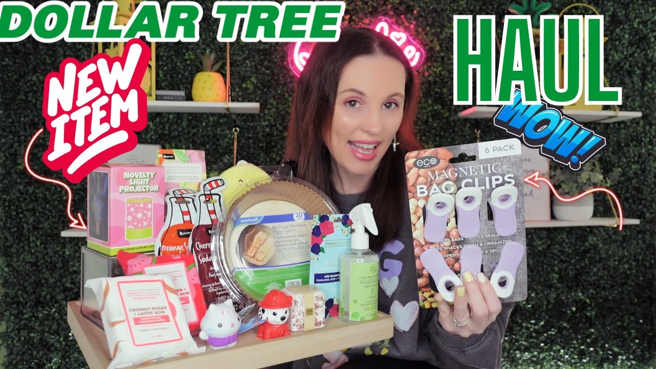BIG Dollar Tree Haul New Items everything $1.25 Brand name finds - YouTube
