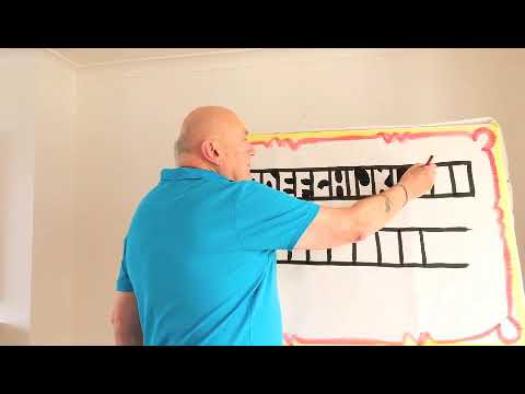 Basic ladder lettering - YouTube