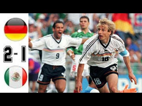 Germany 2 x 1 Mexico (Kinsman, Matthäus) World Cup 1998 Extended Goals ...