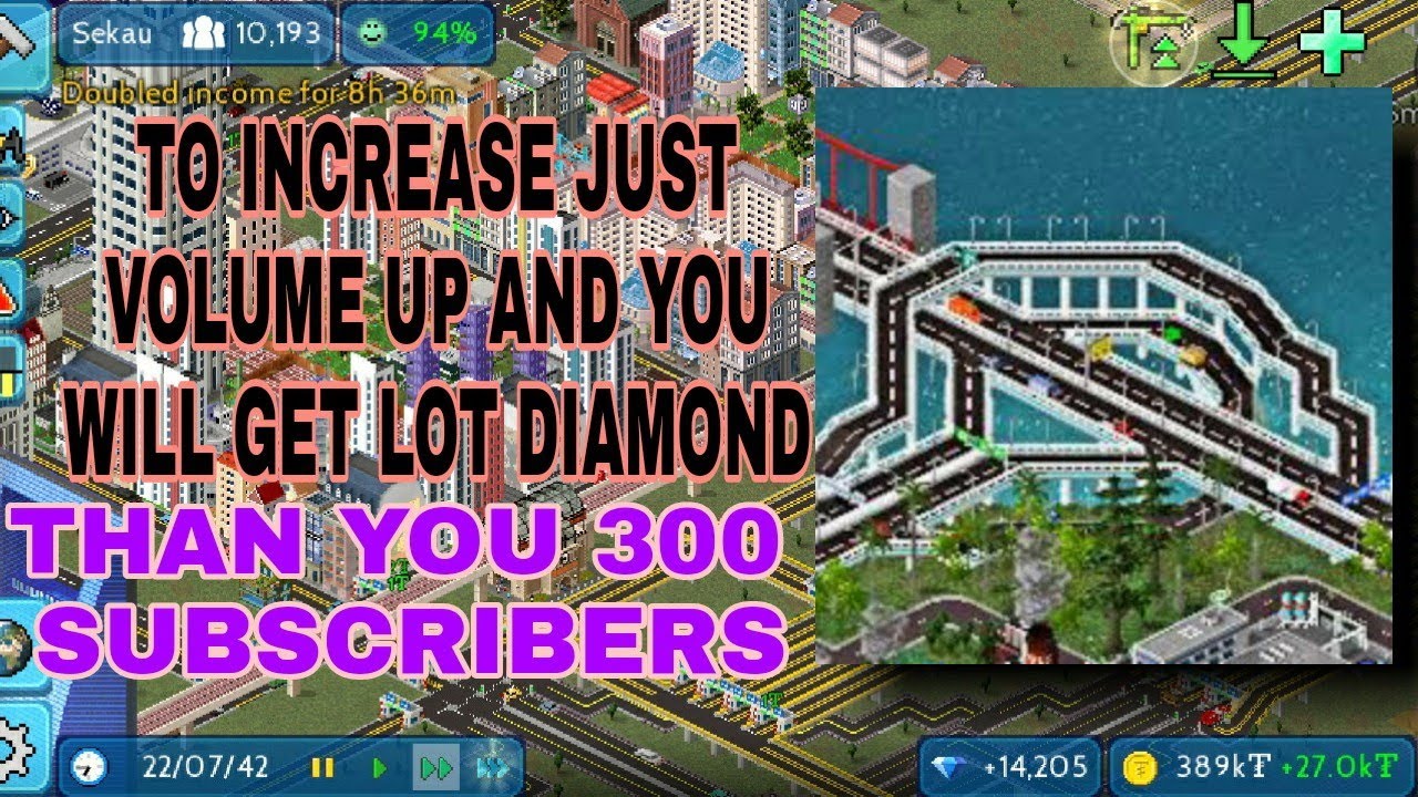 theotown mod apk unlimited diamond - YouTube