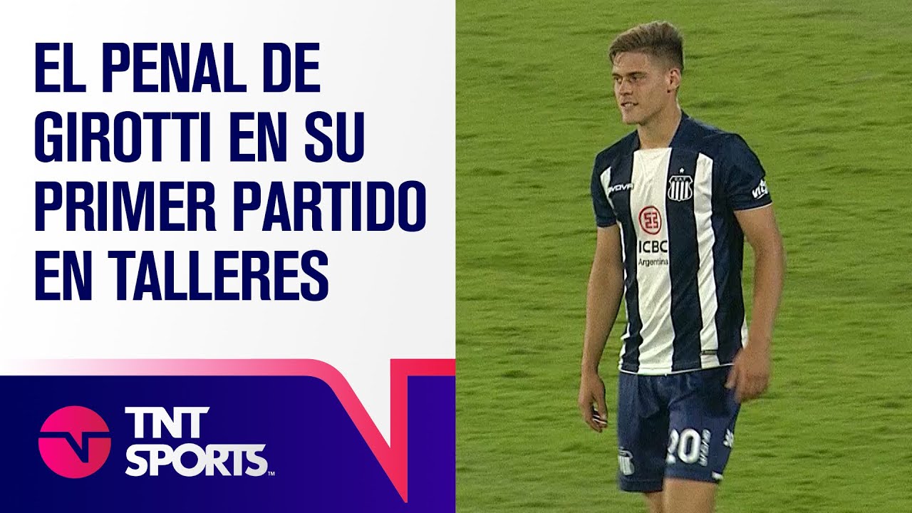 ¡Cómo le pegó! El GOL de penal de Federico GIROTTI en su primer partido ...