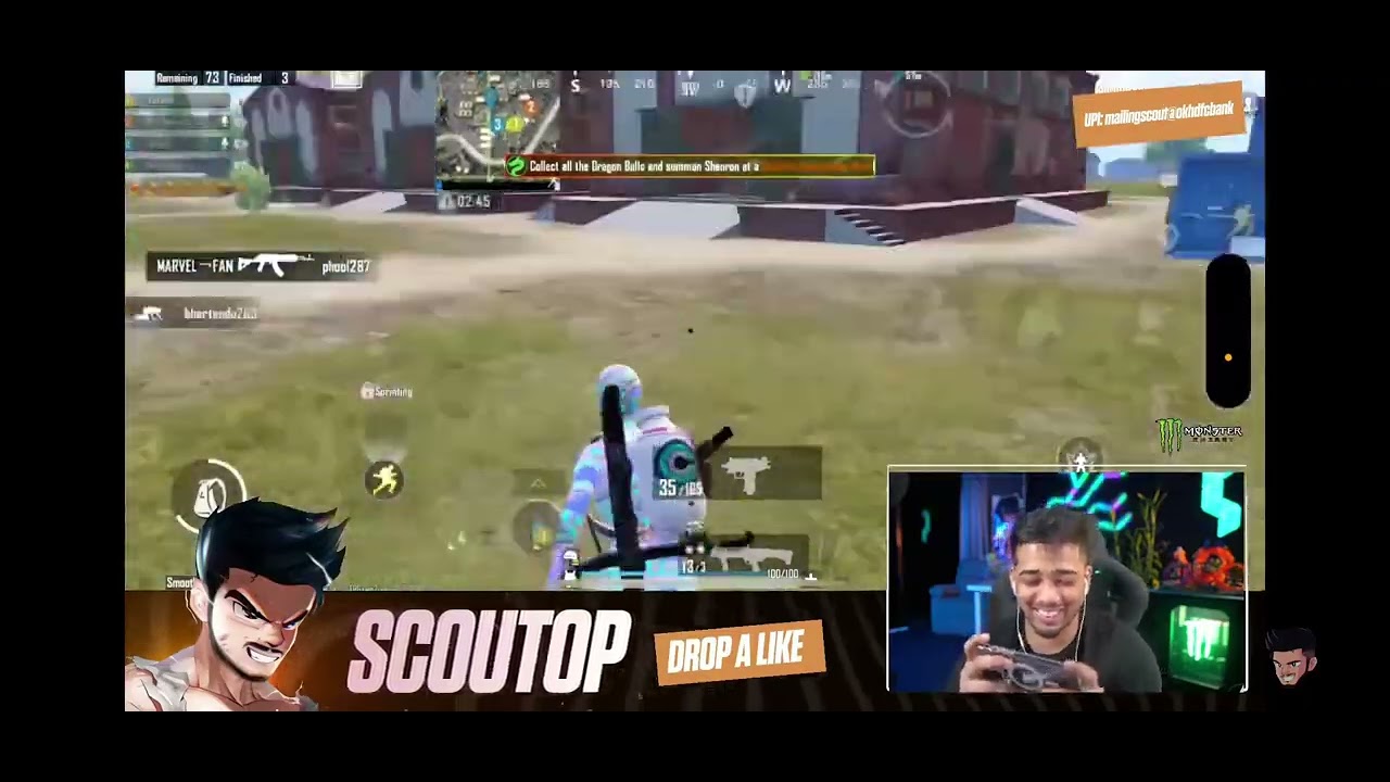 Scoutop , Tx dreams ,Txpukar trolling random girl #Varsha #bgis #bgmi # ...