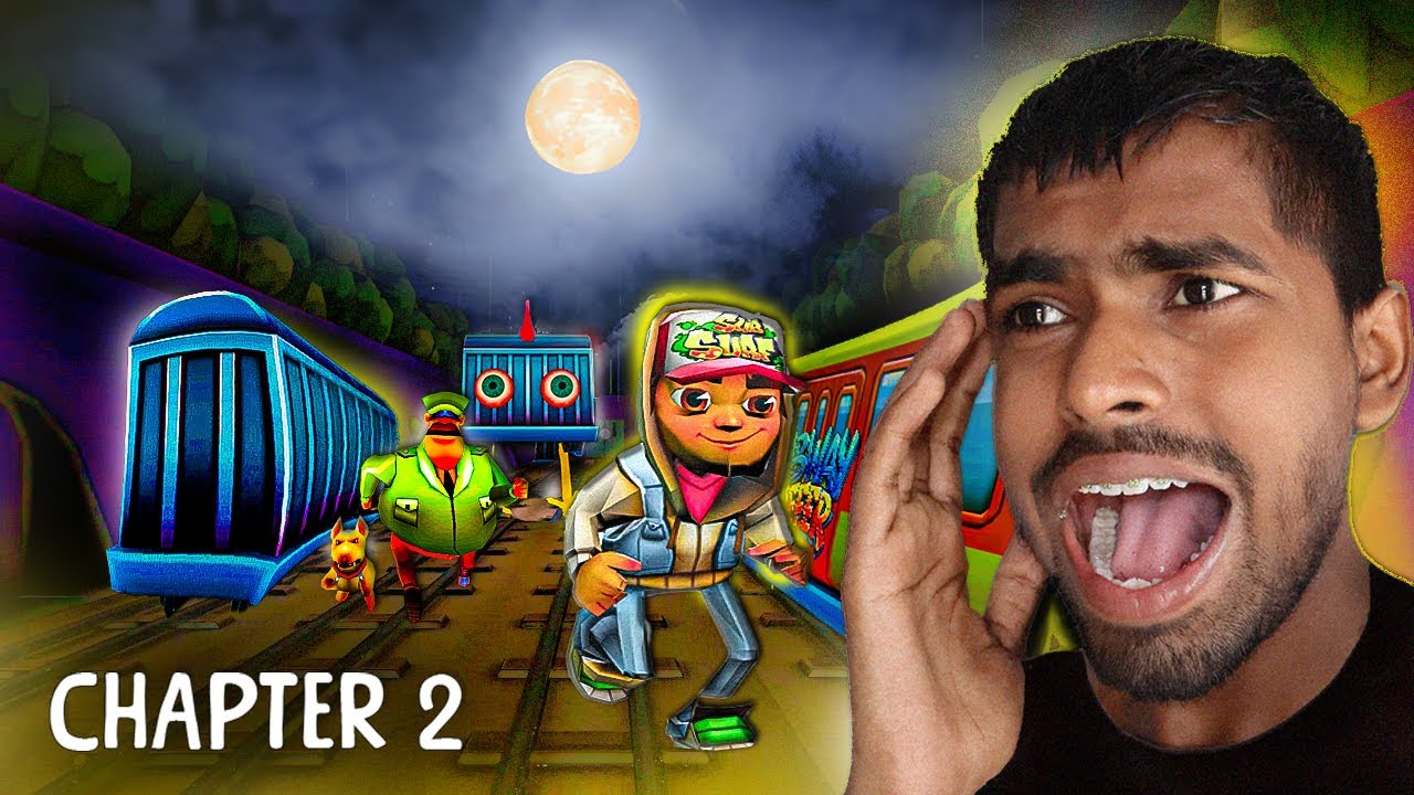 SUBWAY HORROR CHAPTER 2 FULL GAMEPLAY! 😱 | SUBWAY SURFERS HORROR GAME ...