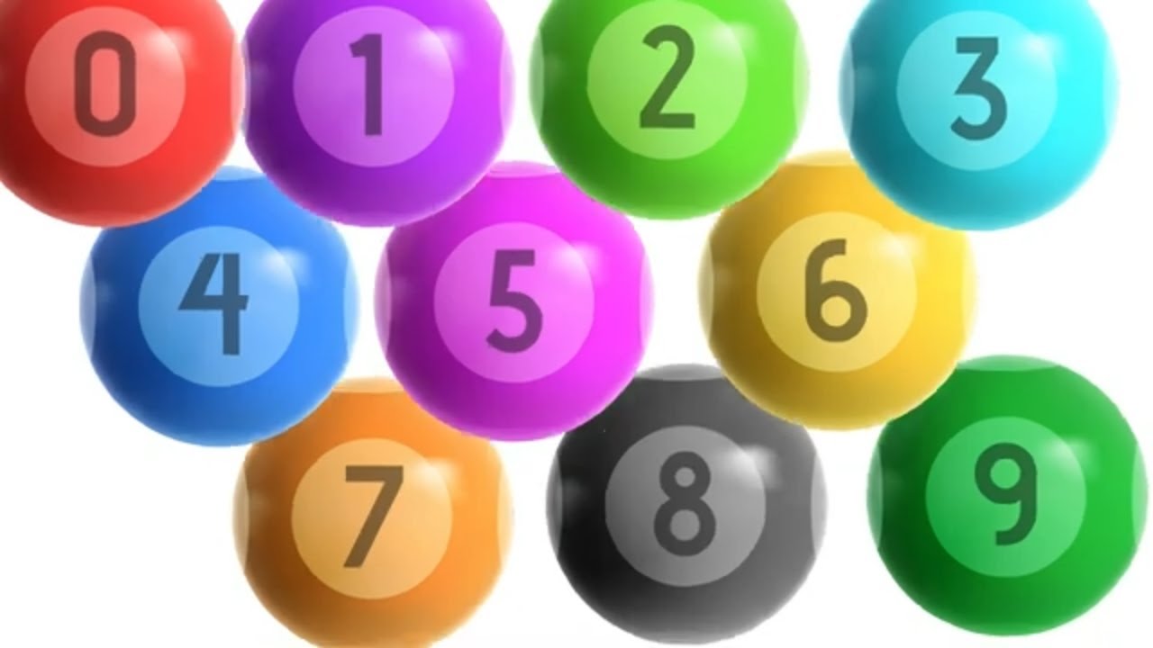 Counting Numbers From 0 to 9 With Color Balls - YouTube