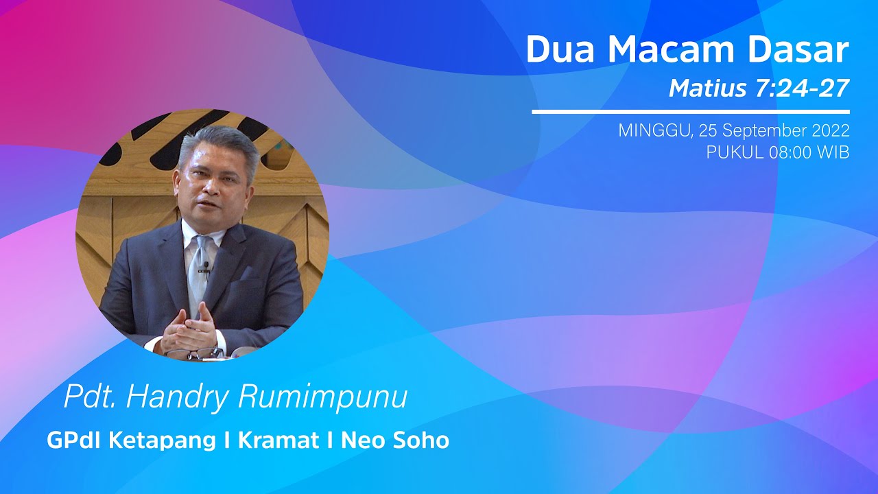 Ibadah Online Gereja Pantekosta di Indonesia - 25 September 2022 ...